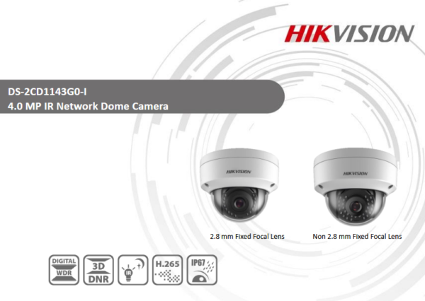 HIKVISION DS-2CD1143GO-I-2 | Sathobby Malta
